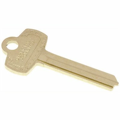 US LOCK 2100 SERIES BLANK INTERCHANGEABLE CORE H-A1114H KEY-